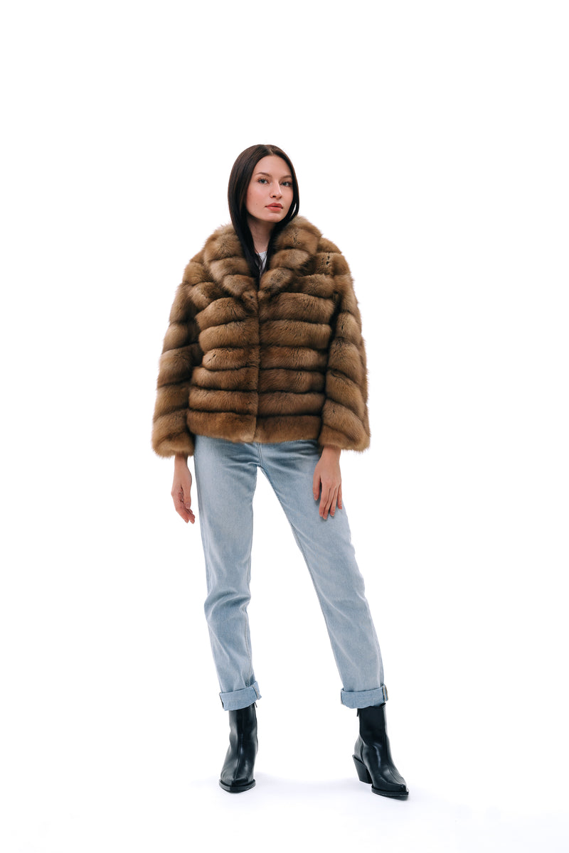 Luxury Marten Fur Jacket for Women| Forestfox Fur – Forestfox Fur Atelier
