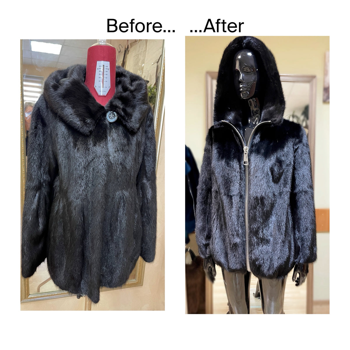 Fur Coats Restyling | Remodel Your Old Fur Jacket | 25+ Great Ideas ...