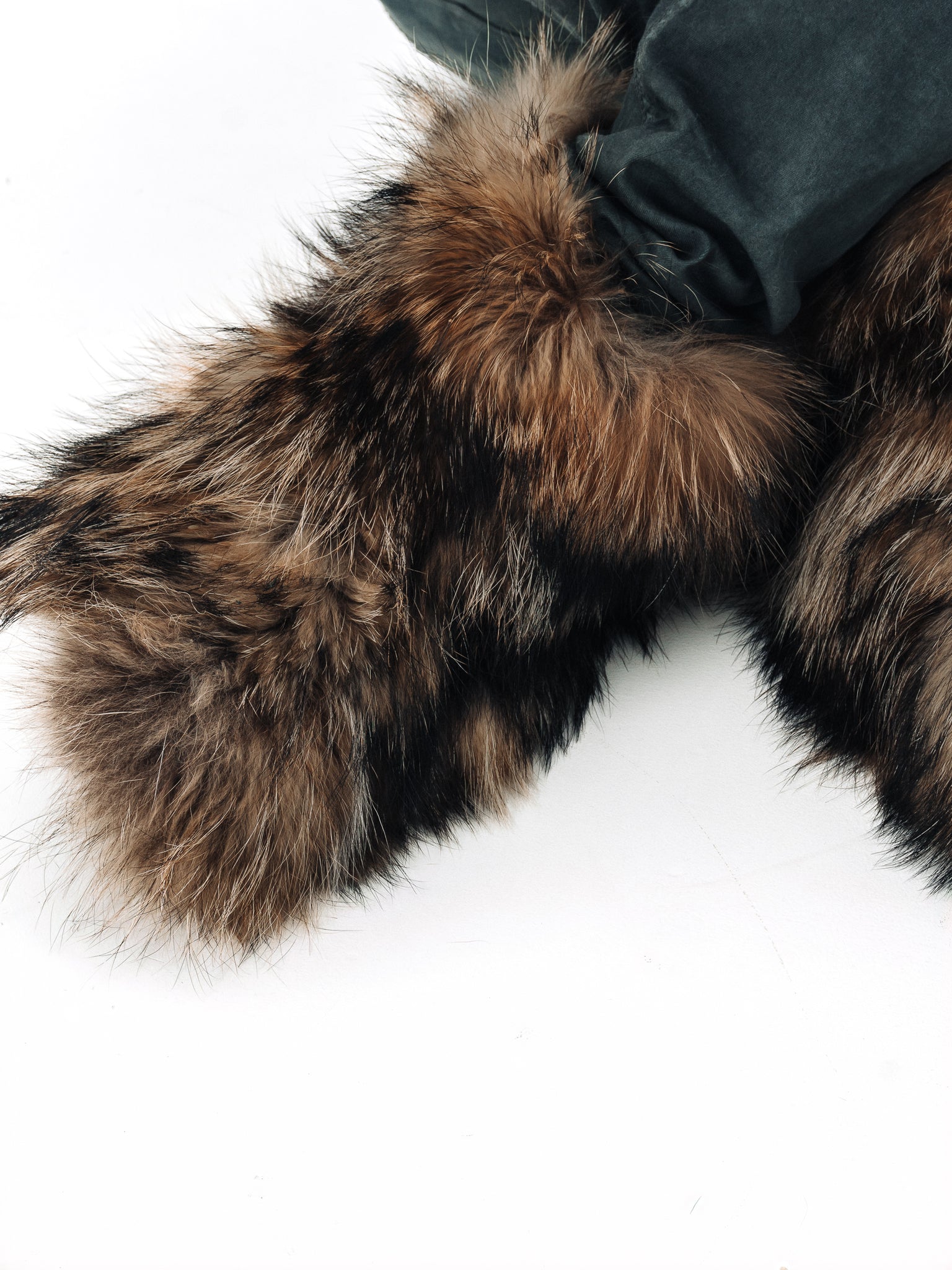 Raccoon Real Fur Boots - Forestfox – Forestfox Fur Atelier